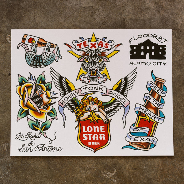 Mark of A Texan - Jonathan Clapp Flash Print – Lone Star Beer Store