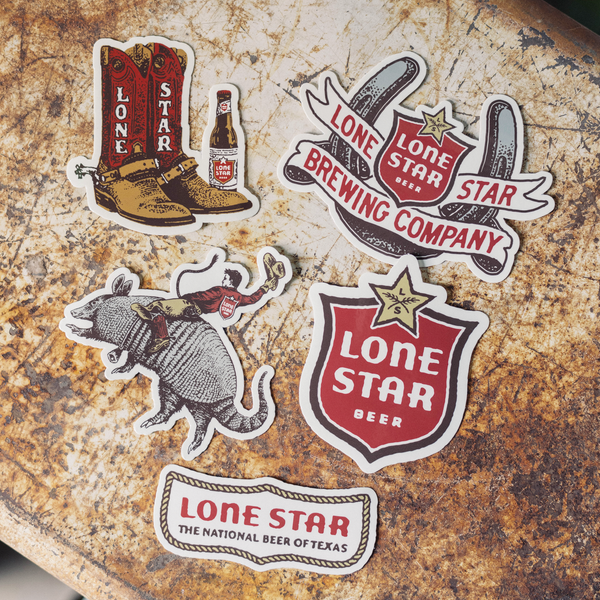 Texas Rodeo Sticker Pack – Lone Star Beer Store